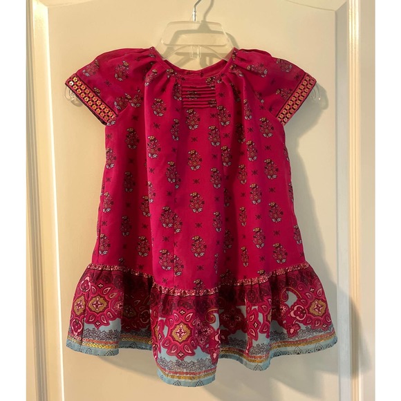 Monsoon | Dresses | Monsoon Girls Size 824 Months Dress Sequins | Poshmark